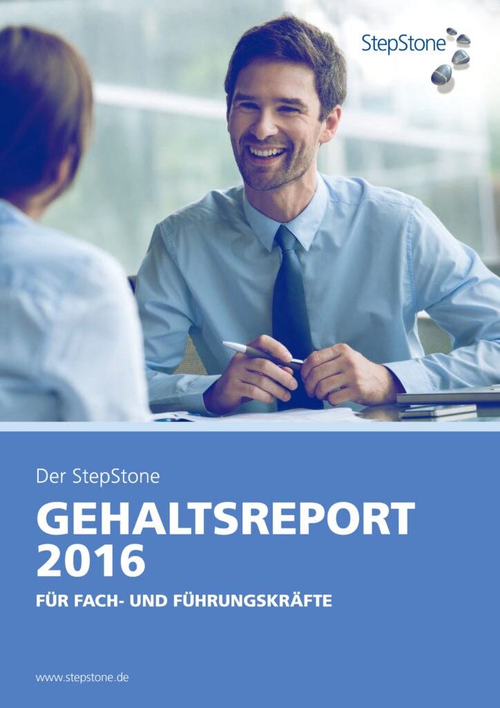 StepStone Gehaltsreport-2016 - Ueber StepStone