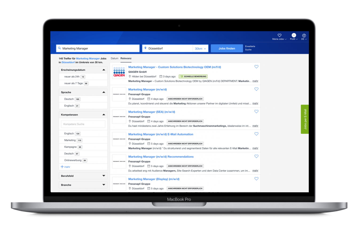 StepStone Jetzt noch schneller bewerben – StepStone macht's möglich ...