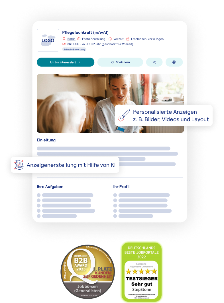 Stellenanzeige aufgeben: Preise und Kosten – Stepstone